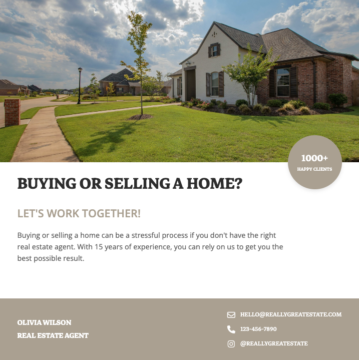 Create Stunning Flyers Easily with AI Flyer Generator for USA Small ...